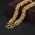 Gold Eternal Dragon Link Chain